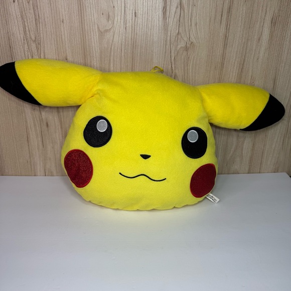 Pokemon | Toys | Pokemon Pikachu Big Face Pillow Cushion Plush Glitter ...